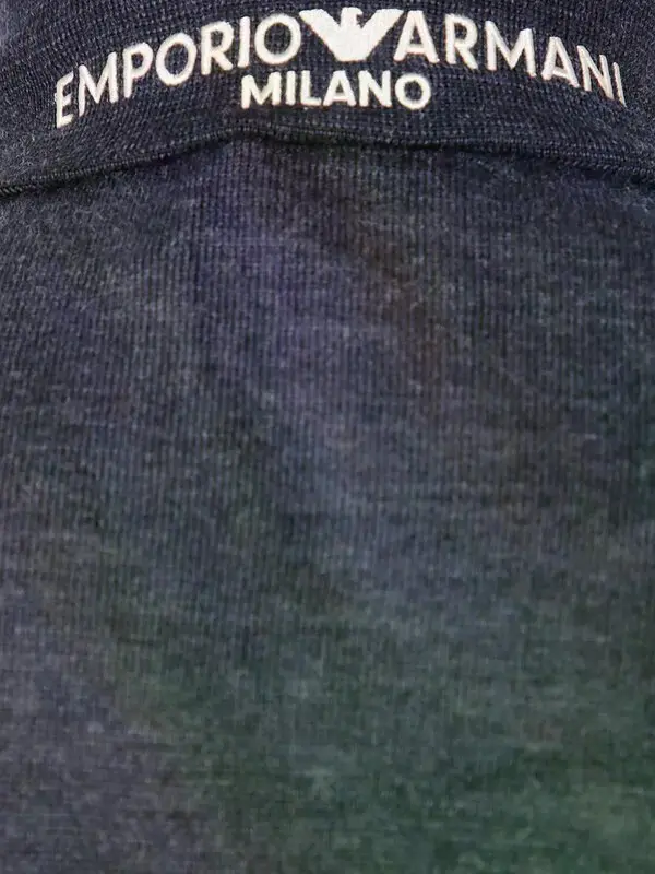 Emporio Armani Wool Half-zip Sweatshirt