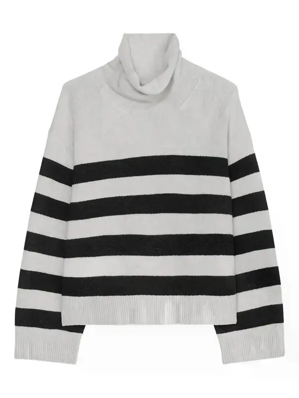 Marc O'polo Striped Turtleneck Sweater