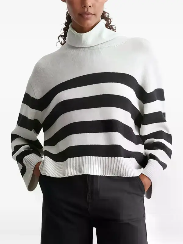 Marc O'polo Striped Turtleneck Sweater