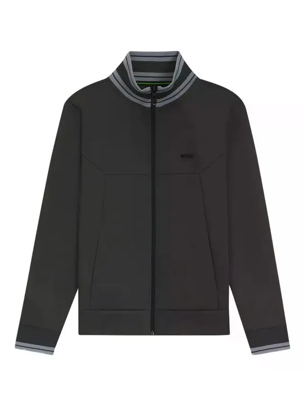 BOSS Paneled Zip-up Track Jacket