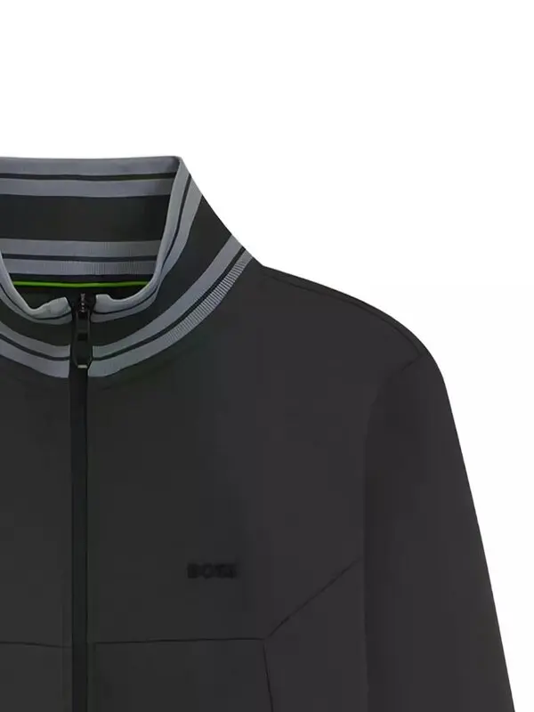 BOSS Paneled Zip-up Track Jacket