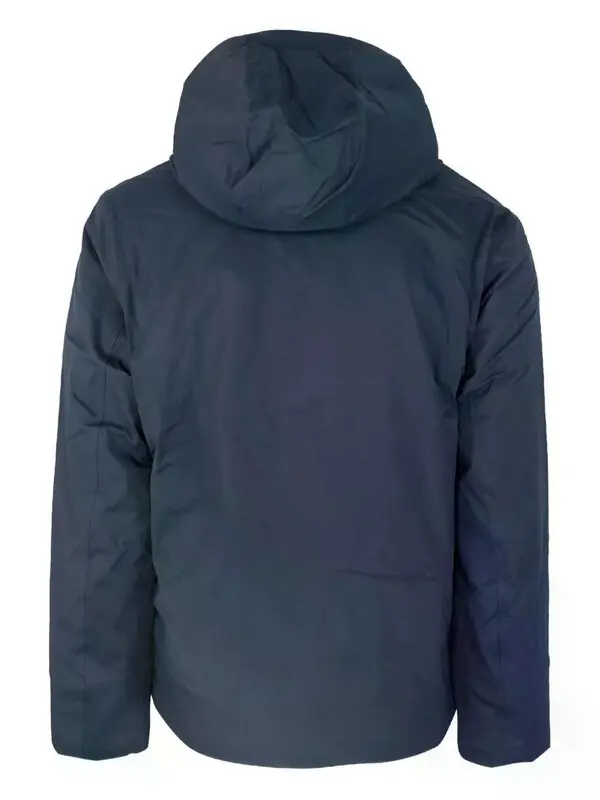 K-WAY Hooded Zip-front Jacket