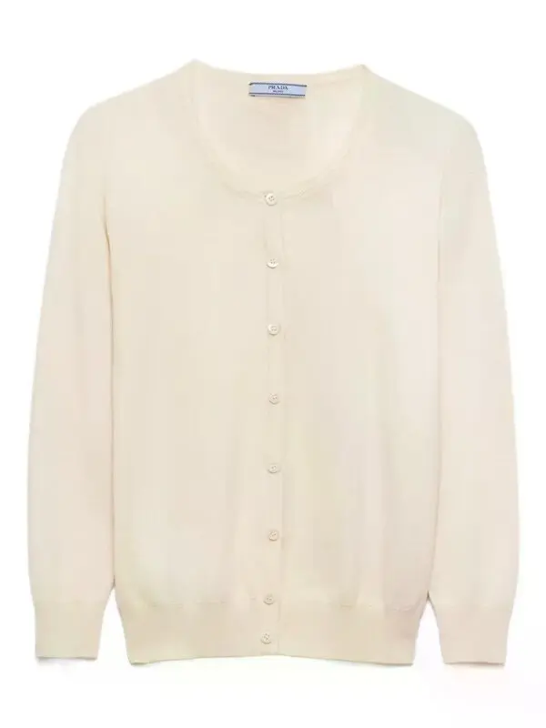 Prada Long-sleeves Button Cardigan
