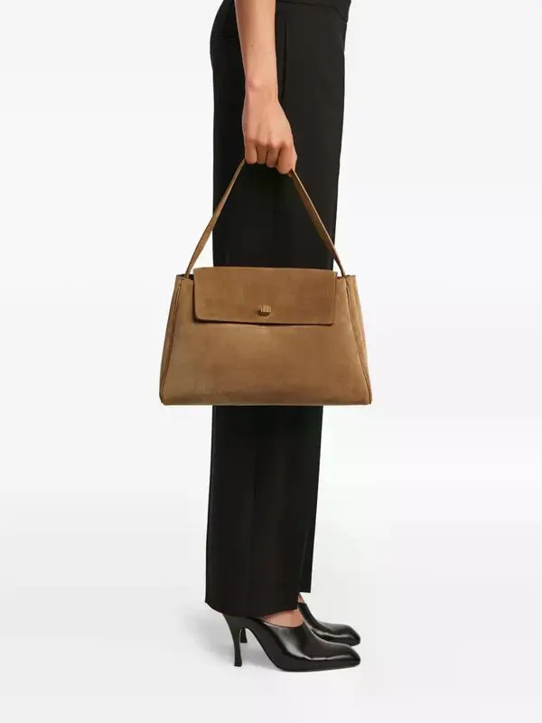 Khaite Audrey Suede Tote