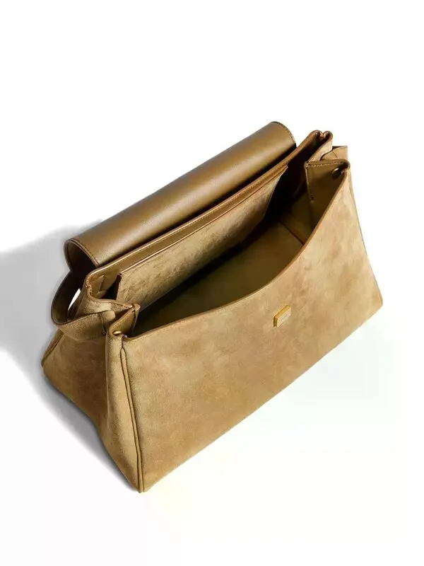 Khaite Audrey Suede Tote