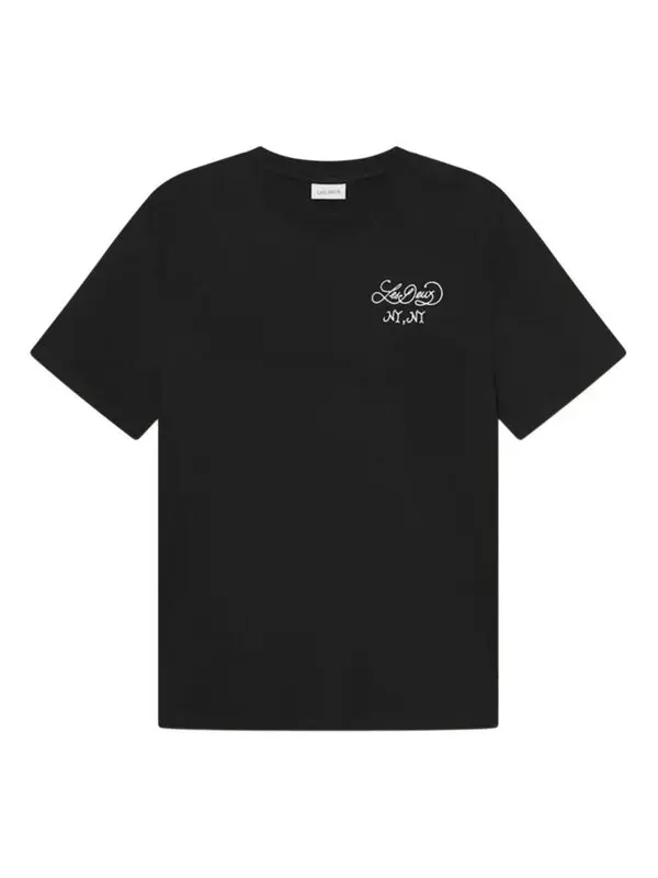 LES DEUX Apple-print Cotton T-shirt