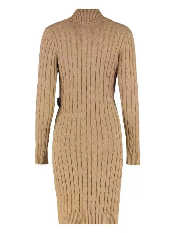 Polo Ralph Lauren Cable-knit Wrap Dress
