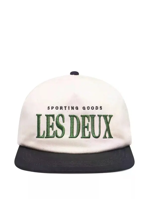 LES DEUX Logo-embroidered Baseball Cap - Pink