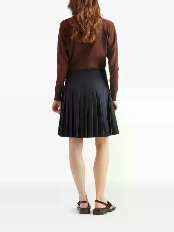 Prada Polo-neck Ribbed-knit Sweater