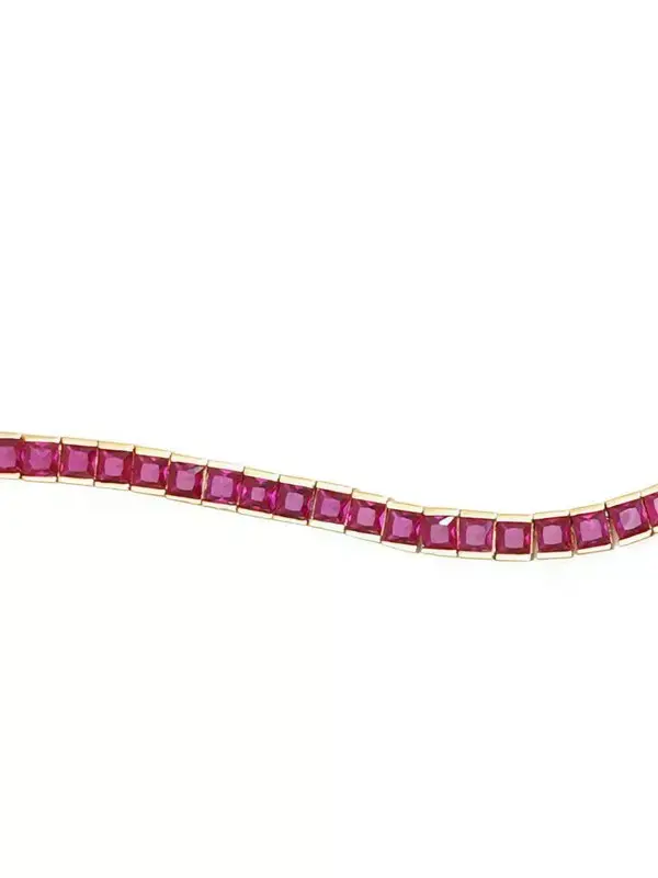 IZABEL DISPLAY Tennis Square Necklace