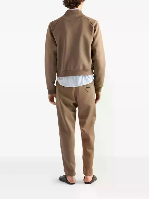 Prada Logo-patch Bomber Jacket