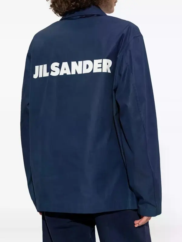 JIL SANDER Cotton Press-stud Shirt Jacket