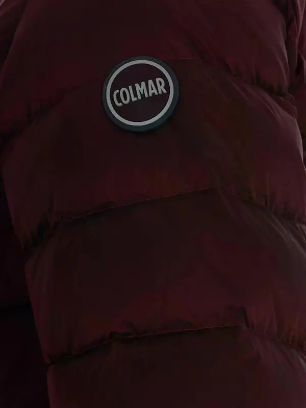 COLMAR Quilted Hooded Jacket - Red