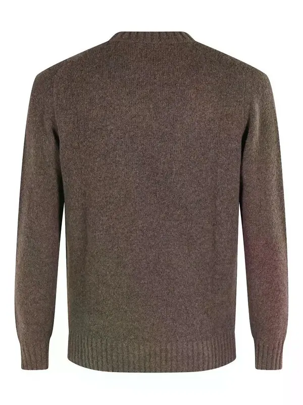 KANGRA Crew Neck Sweater - Brown