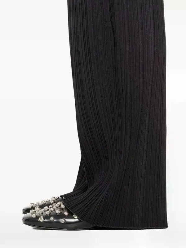 FORTE_FORTE Plissé Crepe Trousers