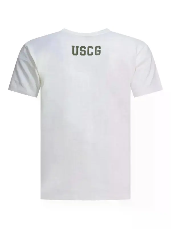 BUZZ RICKSON'S Coast Guard Print T-shirt