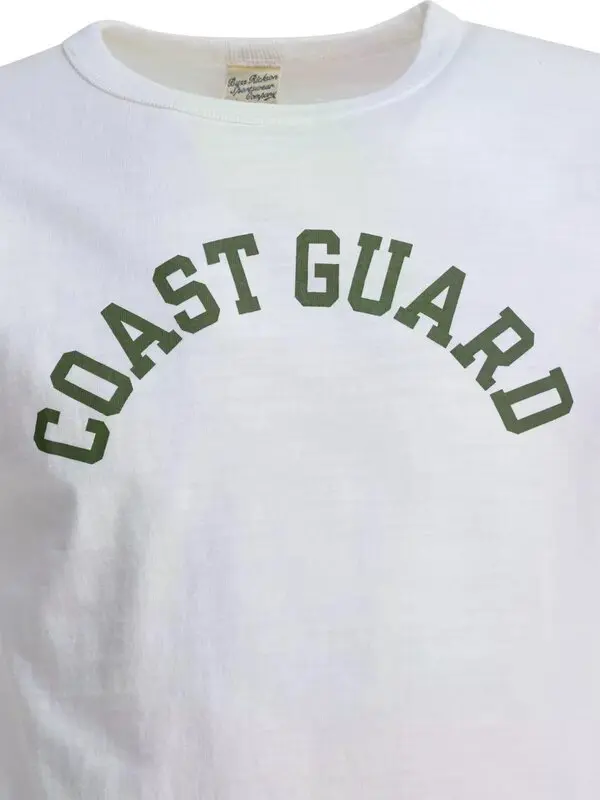 BUZZ RICKSON'S Coast Guard Print T-shirt