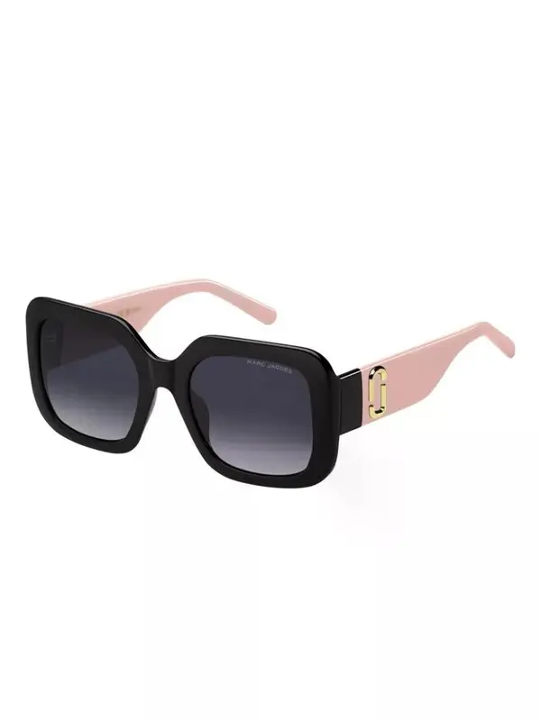 Marc Jacobs Square Frame Sunglasses - Black