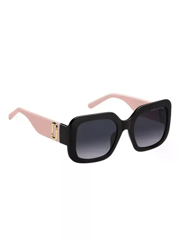 Marc Jacobs Square Frame Sunglasses - Black