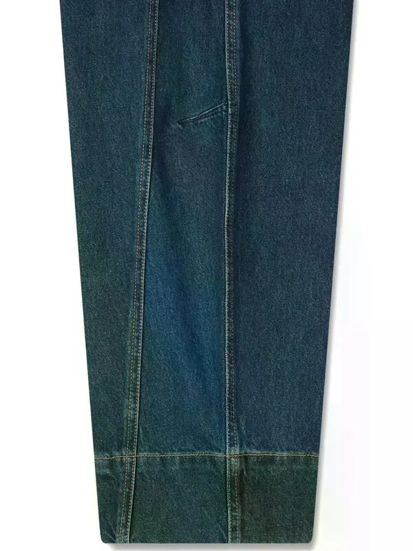 STUDIO TOMBOY Belted Panelled Trousers