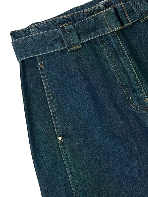 STUDIO TOMBOY Belted Panelled Trousers