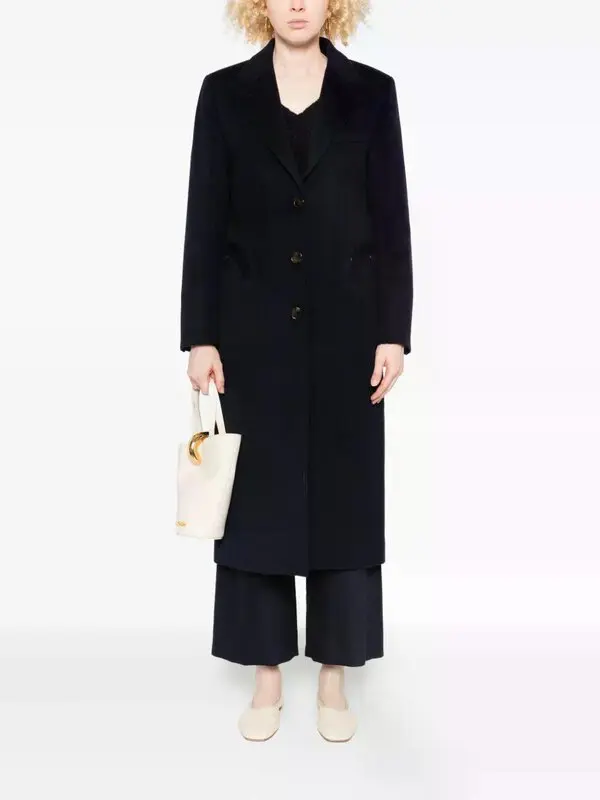 BLAZÉ MILANO Curved-pockets Single-breasted Coat