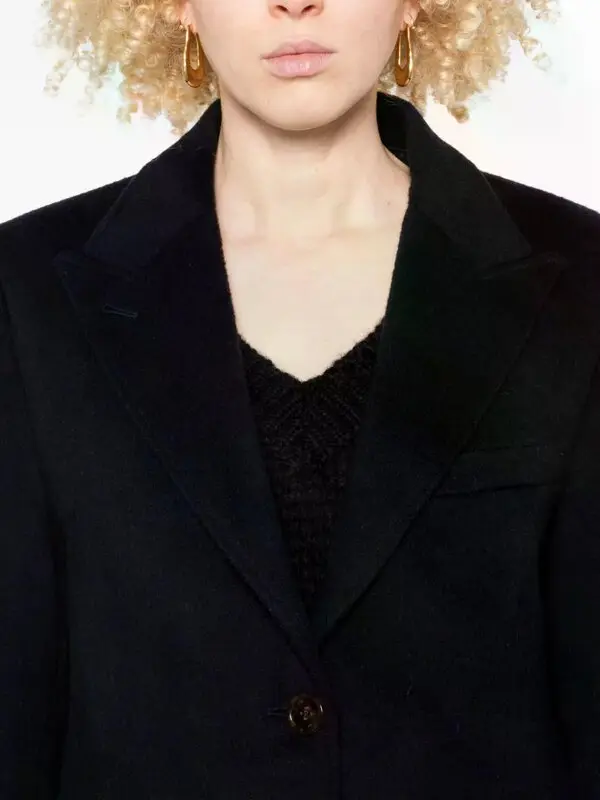 BLAZÉ MILANO Curved-pockets Single-breasted Coat