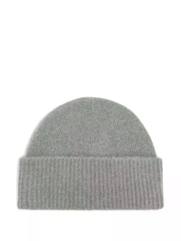 AMI Paris Striped De Coeur Beanie