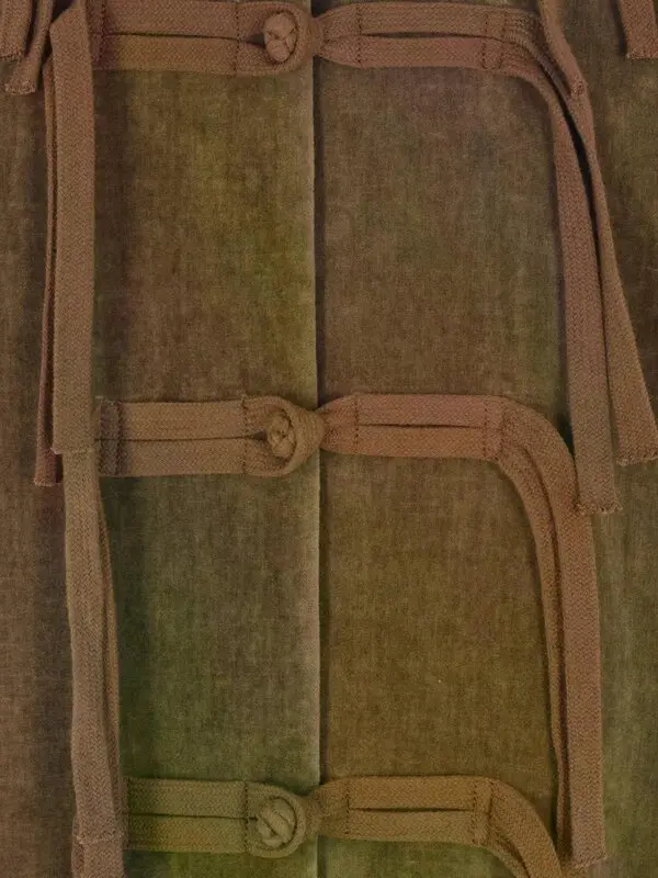 UMA WANG Velvet Jacket With Toggle Fastenings