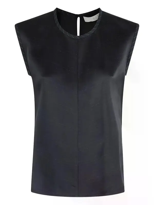 TELA Stripe-pattern Top