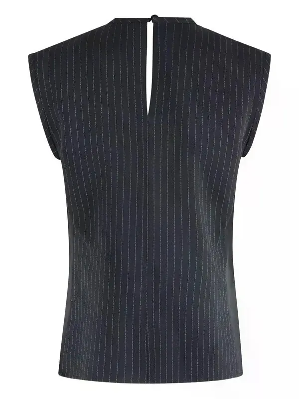 TELA Stripe-pattern Top
