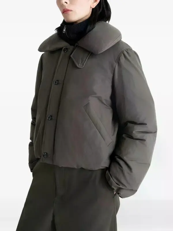 LEMAIRE Bubble-collar Puffer Jacket - Grey