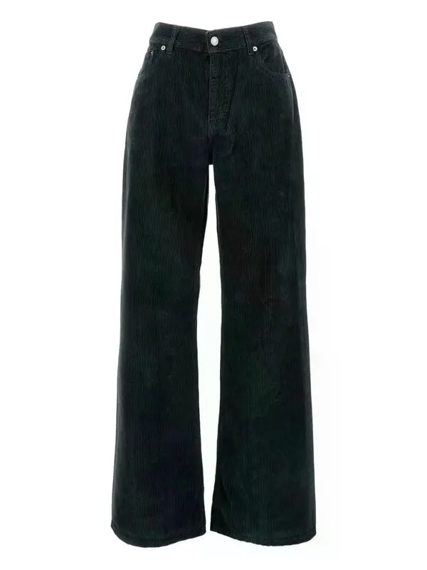 HAIKURE Corduroy Straight-leg Trousers