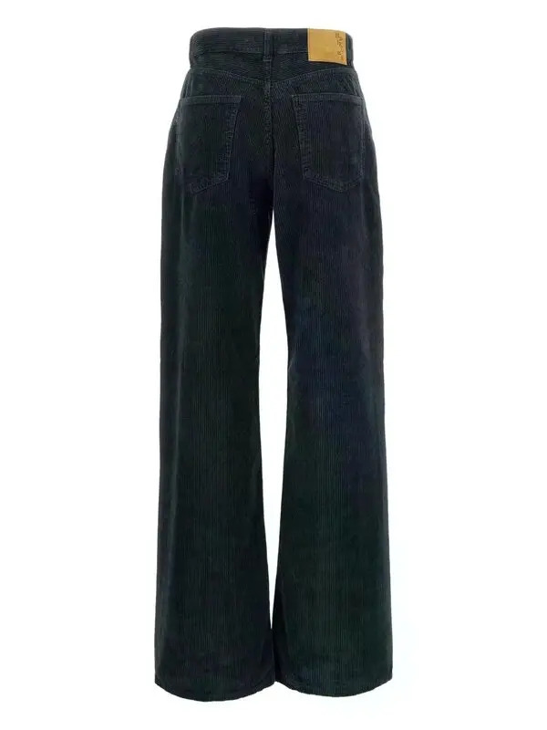 HAIKURE Corduroy Straight-leg Trousers