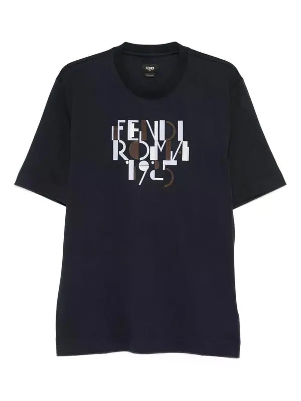 Fendi Roma 1925-graphic T-shirt