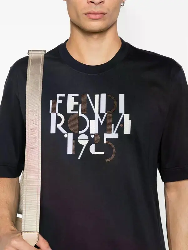 Fendi Roma 1925-graphic T-shirt