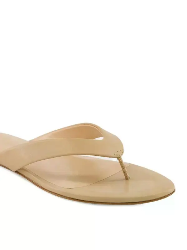 Le Monde Beryl Flat Thong Sandals - Neutrals