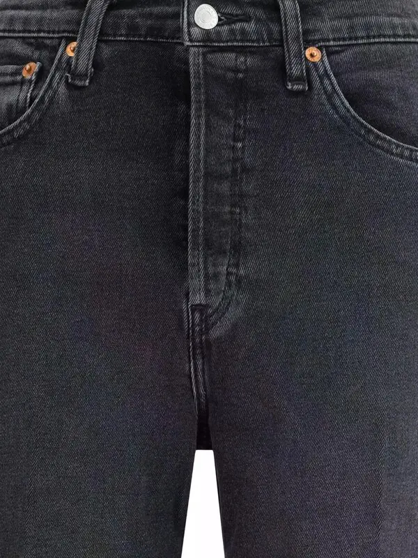 RE/DONE High-rise Jeans - Black