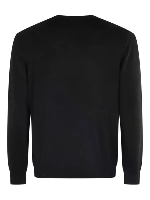 FAY Virgin Wool Sweater - Black