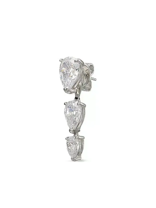 ANABELA CHAN Diamond Pear Drop Earrings