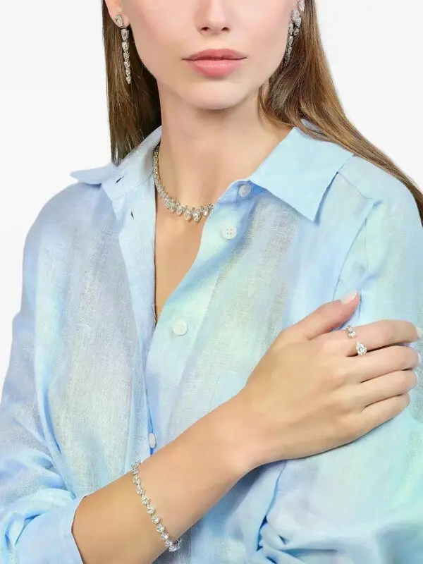 ANABELA CHAN Diamond Pear Drop Earrings