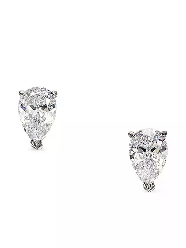 ANABELA CHAN Diamond Pear Drop Earrings