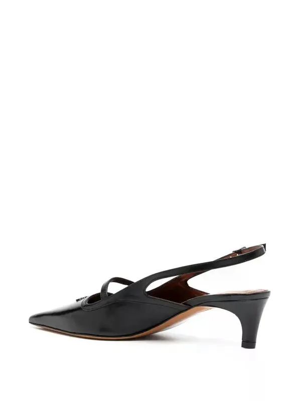 Maison Kitsuné Pointed-toe Slingback Pumps