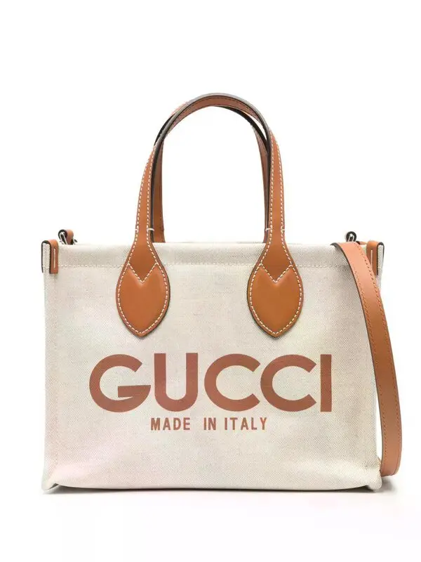 Gucci Mini Logo-print Tote Bag