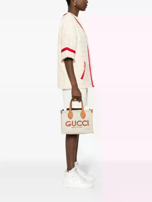 Gucci Mini Logo-print Tote Bag