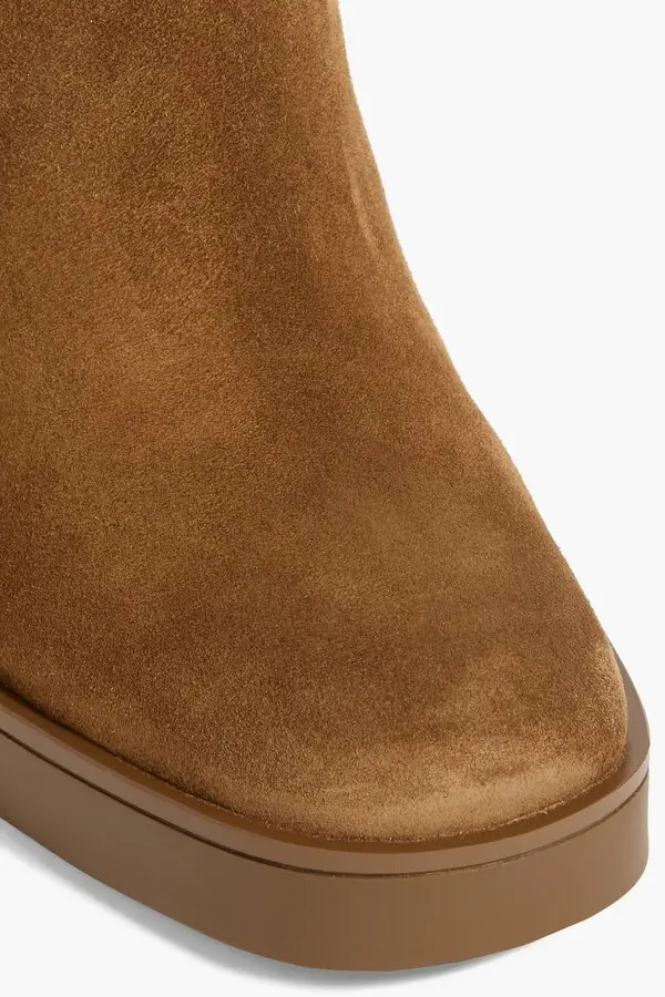 STUART WEITZMAN Bethenny 80 Suede Ankle Boots