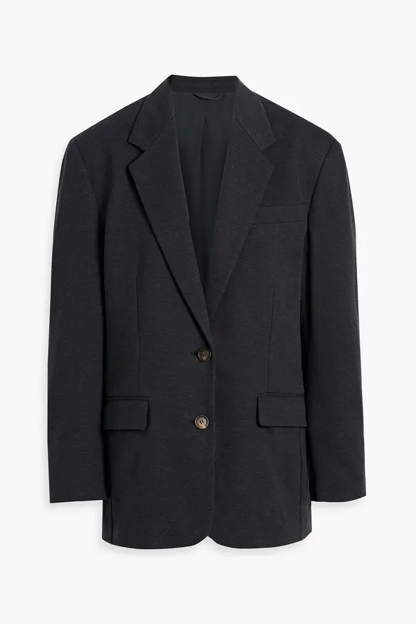 Brunello Cucinelli Cotton-blend Jersey Blazer