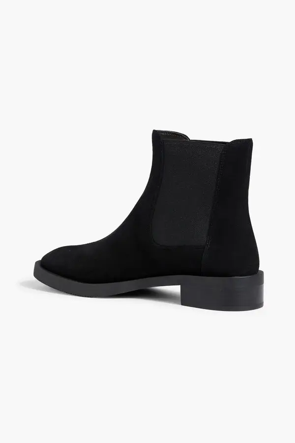 STUART WEITZMAN Sondra Suede Chelsea Boots