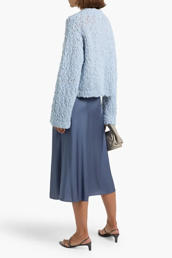 Naadam Bouclé-knit Alpaca-blend Cardigan