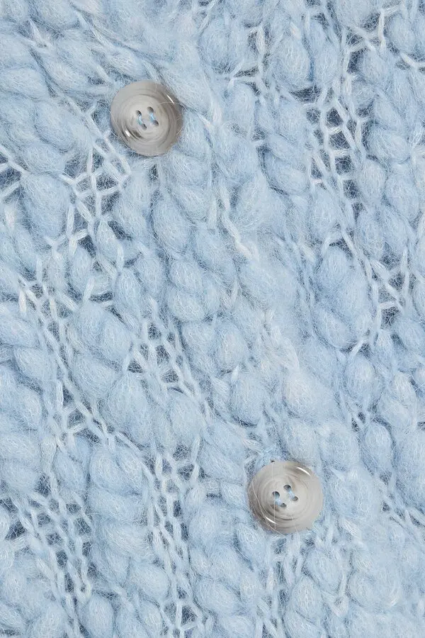Naadam Bouclé-knit Alpaca-blend Cardigan